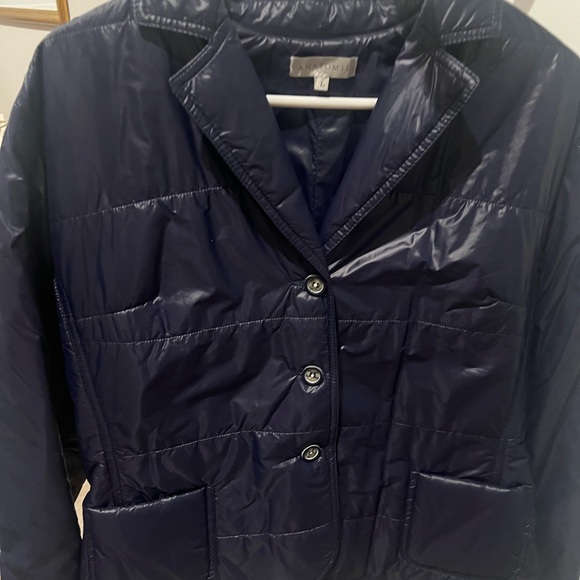Anatomie | Jackets & Coats | Anatomie Midnight Blue Quilted Jacket ...